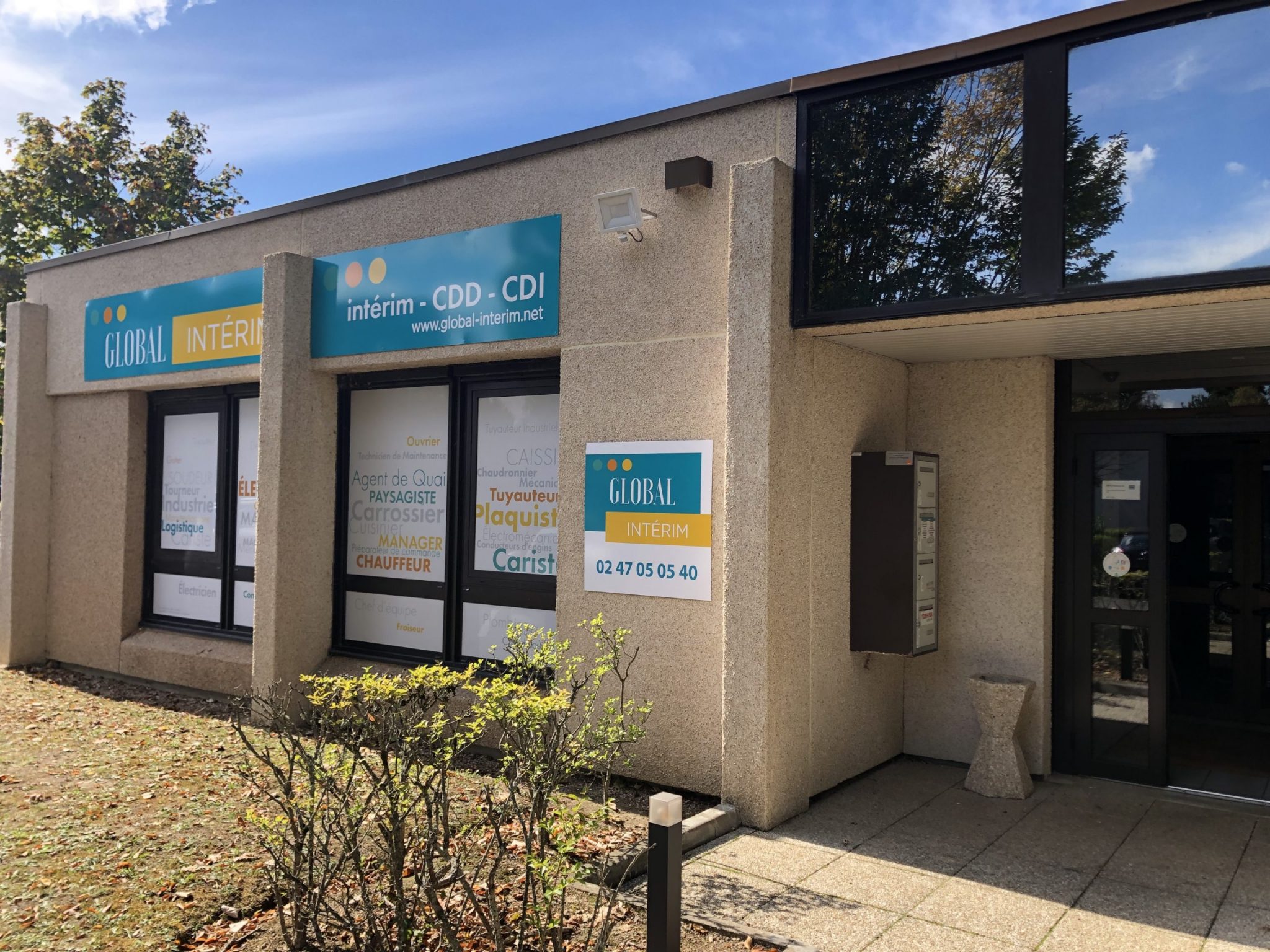 Nos agences - Global Interim